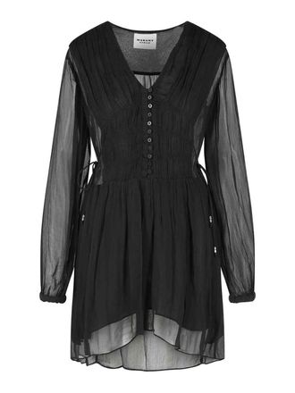 Isabel Marant Robe Au Genou - Noir