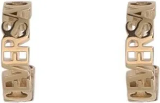Versace Womens Gold Brass Earrings