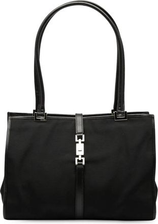 Gucci Shopper - Nylon Jackie Tote - Gr. unisize - in Schwarz - f&uuml;r Damen