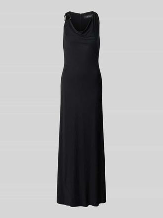 Lauren Ralph Lauren Abendkleid mit Wasserfall-Ausschnitt Modell ELKANAH