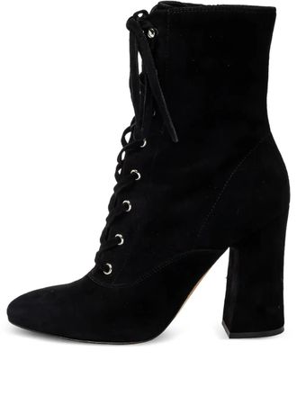 Gianvito Rossi bottines en cuir 105 mm - Noir