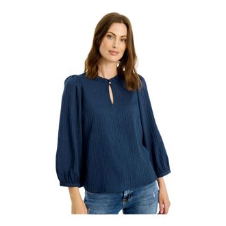 In Front IN Front, Damen, Blusen & Hemden, Blau, 2XLGröße