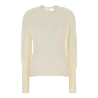 Lanvin Pullover mit Grosgrain-Knoten-Detail - - Knitwear - Damen - Beige - M