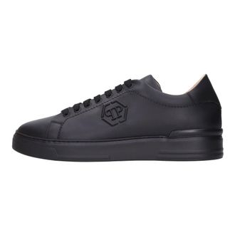 Philipp Plein Lo-Top Sneaker Hexagon - - Shoes - Herren - Schwarzk - 44 EU