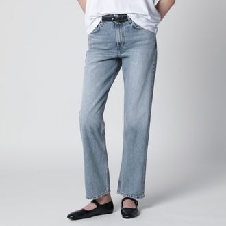 Toteme Jeans mit Wascheffekt aus Bio-Denim