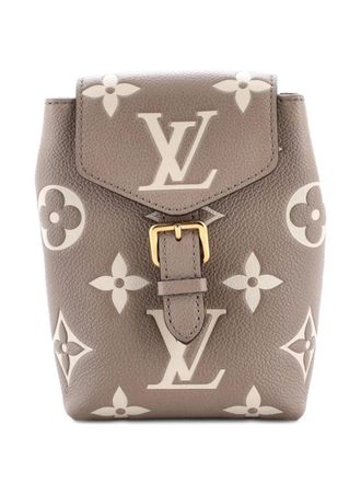 Louis Vuitton Tiny Bicolor Monogram Empreinte Giant backpack - Tons neutres