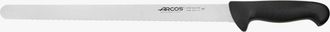 Arcos Kuchenmesser Flexibel 35 cm - Gezahnte Edelstahlklinge NITRUM - Pr&auml;ziser Schnitt - Schwarzer Polypropylen-Griff - Serie 2900