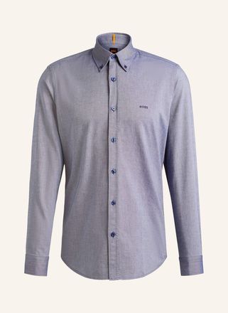 HUGO BOSS Hemd Rickert_M Regular Fit blau