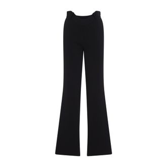 Jean Paul Gaultier Wavy Waistband Tailoring Trousers