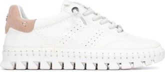 Carmela Sneakers Femme Blanc - Chaussures Confortables et polyvalentes - Mode d&eacute;contract&eacute;e - Mod&egrave;le 16310701 (Taille35)