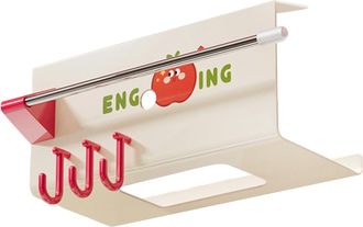 Generic Wandpapierkasten Rack Mit Haken - Stanzfreier Toilettenpapier-Organizer, Montierter Serviettenspender, Einfach Zu Installieren | Kompakter Halter F&uuml;r 