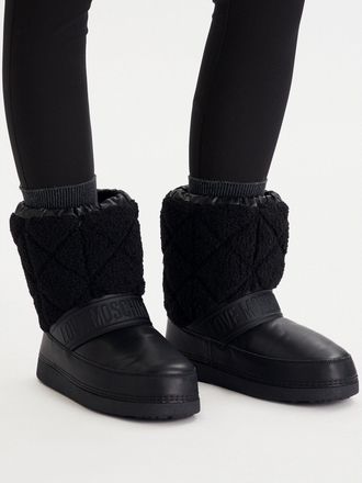 Love Moschino Schneeschuhe LOVE MOSCHINO JA24422G0NISJ00Bcz Schwarz