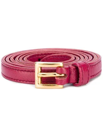 Prada Ceinture Prada Rubis 1 Cm Nappa Rubin