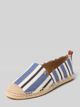 Lauren Ralph Lauren Espadrilles mit Logo Applikation Modell CAMERYN III