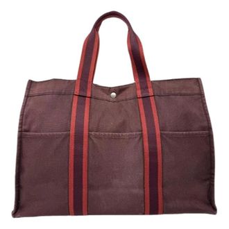 Herm&egrave;s Pre-owned Vintage Tote Bag - - Pre-owned - Damen - Rot - ONE SIZE