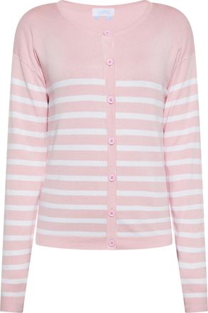 Usha Strickjacke Damen HELLROSA WEISS