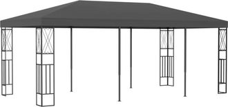 vidaXL Vidaxl - Belv&eacute;d&egrave;re 3x6 m Anthracite Tissu