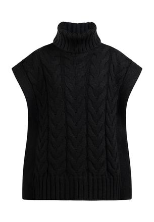 Dreimaster Dreimaster Strickweste Damen SCHWARZ