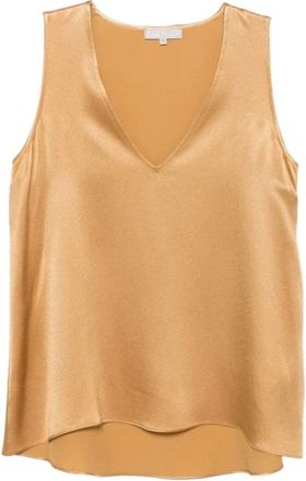 Antonelli Femme, Tops, Jaune, Taille: 42 FR Angelica Top