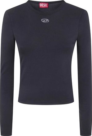 Diesel Femme, Pulls, Noir, Taille: 40 FR T-Uncutieslong LS OD Top