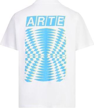 Arte T-shirt imprim&eacute; dos en coton