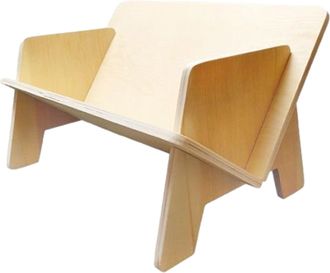 Generic Bürobibelle - Büro-Bücherregal aus Holz, Regal für den Schreibtisch | geneigtes Schreibtischregal | kleine Bücherregale aus Holz für Bücher, Bücherreg