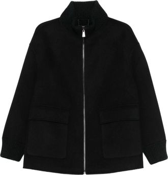 Lou Andr&eacute;a Femme, Vestes, Noir, Taille: 40 FR Veste zipp&eacute;e