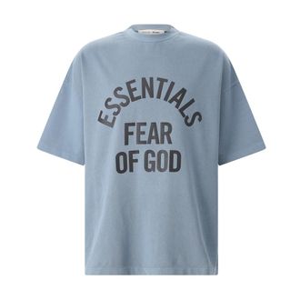 Fear of God Campus 90s Tee - - Tops - Herren - Blau - 2XL