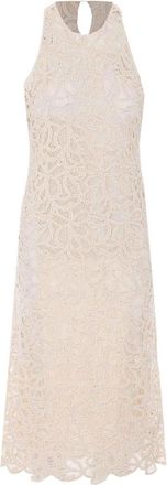 Patrizia Pepe Pull Col Rond - Beige