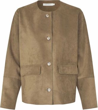 Masai Femme, Vestes, Brun, Taille: 40 FR Long Sleeve