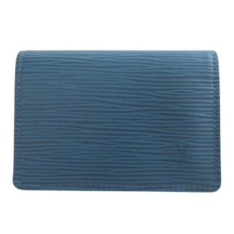 Louis Vuitton Pre-owned Porte-cartes - Femme - Pre-owned - Bleu - Taille: ONE Size