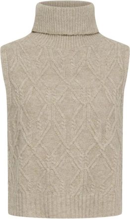 Cream Strickware - - Knitwear - Damen - Beige - XS/S