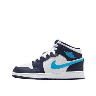Nike Jordan unisex, Sport, Bleu, Taille: 39 EU Air Jordan 1 Mid GS Rare Air