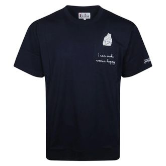 MC2 Saint Barth T-shirt Connor - Homme - Tops - Bleu - Taille: S