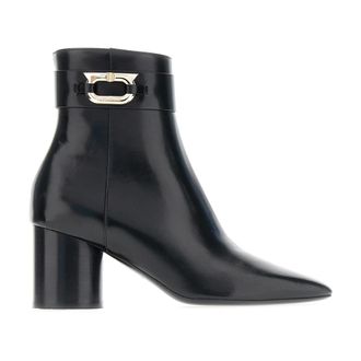 Ferragamo Stiefel mit Absatz - - Shoes - Damen - Schwarzk - 34 1/2 EU
