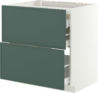 IKEA METOD / MAXIMERA Unterschr.f Kochf/2 Fronten/3 Sch