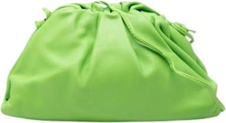 Bottega Veneta Mini Pouch Pre-owned - Femme - Pre-owned - Vert - Taille: ONE Size