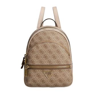 Guess Manhattan Backpack, Sac &agrave; Femmes, Lait Logo, Taille Unique