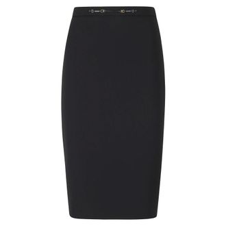 Elisabetta Franchi Femme, Jupes, Noir, Taille: 36 FR Gonna