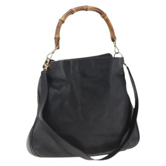 Gucci Sac &agrave; main Vintage Pre-owned - Femme - Pre-owned - Noir - Taille: ONE Size