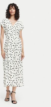 Vero Moda Sommerkleid Elisa 10348019 Wei&szlig; Regular Fit