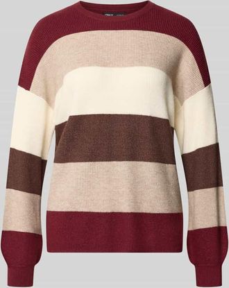 Only Regular Fit Pullover aus Viskose-Mix Modell LATIA