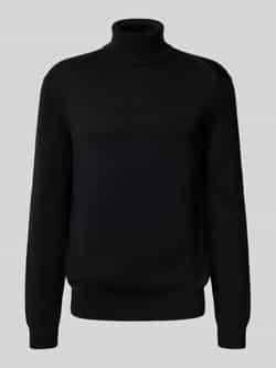 A|X Armani Exchange Regular Fit Rollkragenpullover aus Schurwoll-Mix Modell Lupetto