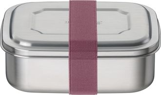 Thermocaf&eacute; by Thermos TC SANDWICH BOX rose gold 0,80l, Brotdose aus Edelstahl mit Textilband, Pausenbrot f&uuml;r Uni, Schule und B&uuml;ro, sp&uuml;lmaschinenfest und BPA-frei