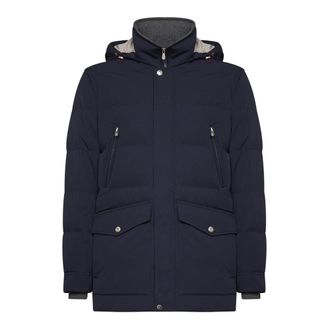 Brunello Cucinelli Brunello Cucinelli M&auml;ntel - - Jackets - Herren - Blau - XL