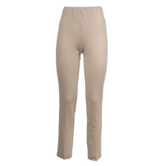 Le Tricot Perugia Strickhose mit elastischem Bund - - Trousers - Damen - Beige - S