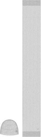 HUGO BOSS Sarmi_Set, Foulard, Medium Grey, Einheitsgr&ouml;&szlig;e