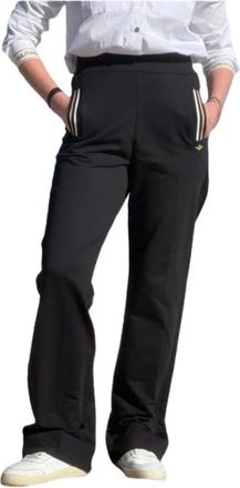 Aeronautica Femme, Pantalons, Noir, Taille: 40 FR Pantalon de jogging large