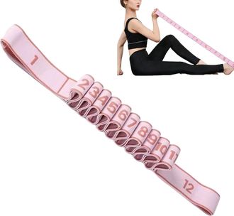 Generic Fitness-Widerstandsb&auml;nder - Nummeriertes Muskeltrainingszubeh&ouml;r, Elastisches &Uuml;bungsb&auml;nder-Set, Kraft-Dehnungs-Gymnastikschlaufe, Vielseitiger Klimmzug