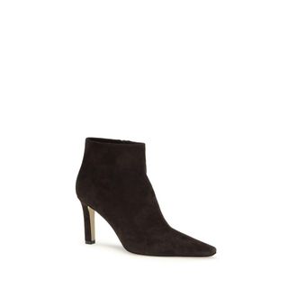 The Row Womens Brown Lamb Leather Ankle Boots